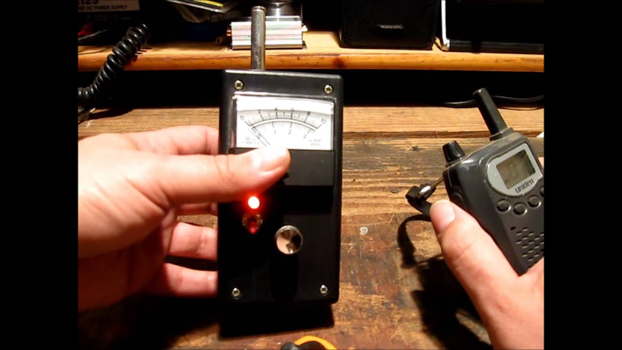 DIY Test Gear - Amplified Field Strength Meter - YouTube