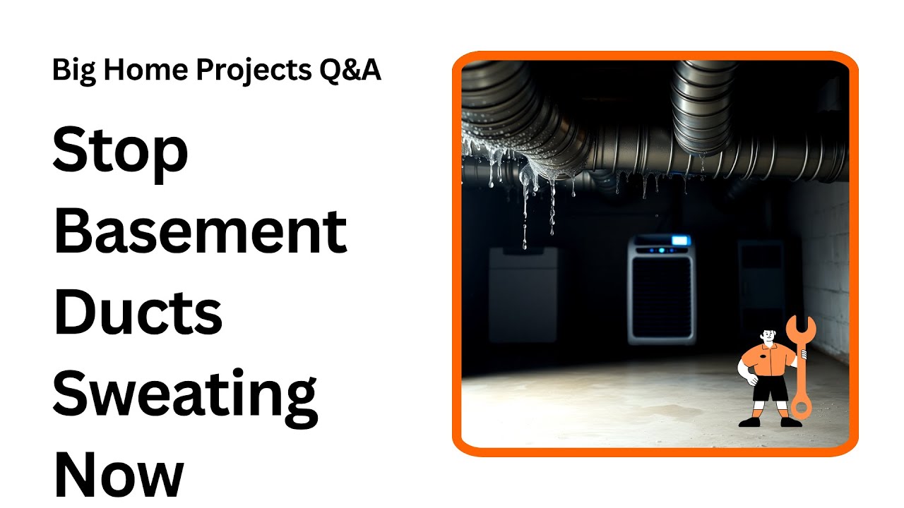 Why Your Basement Ducts Sweat and How to Fix It Fast - YouTube