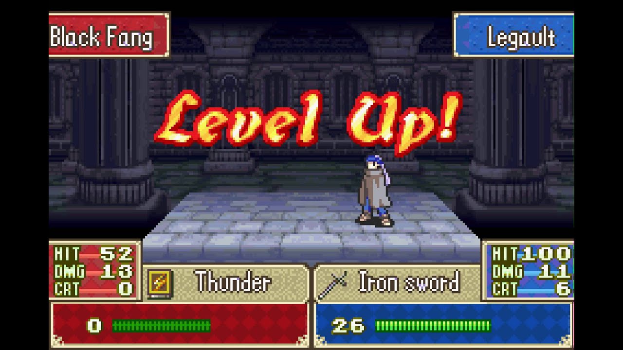 Fire Emblem 7 The Blazing Sword Chapter 26 "Battle before Dawn" - YouTube