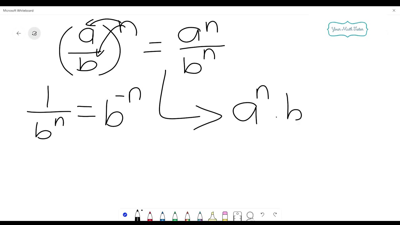 Laws of exponents | Math tutorials | grade 10 | grade 11 | grade 12 ...