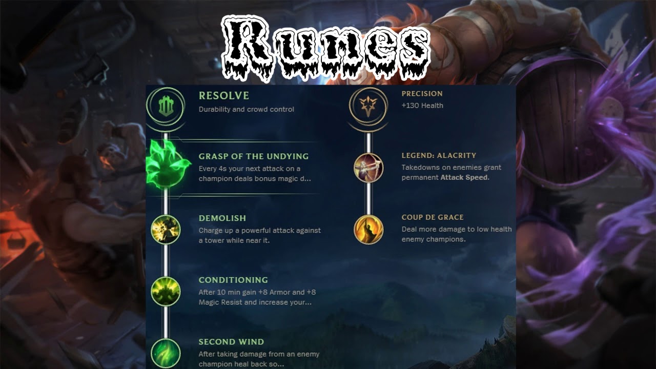 Runas Reforjadas - Gragas - YouTube