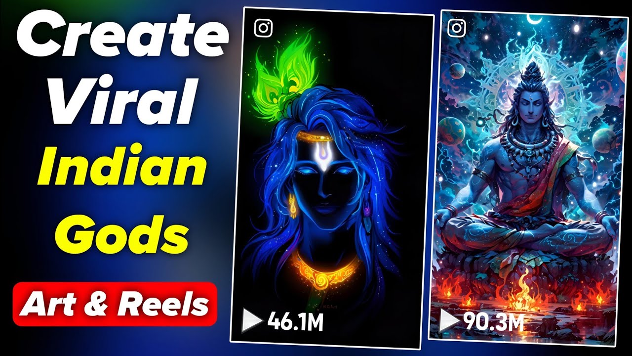 Create Viral Indian Gods AI Art & Videos Using Free Tools - YouTube