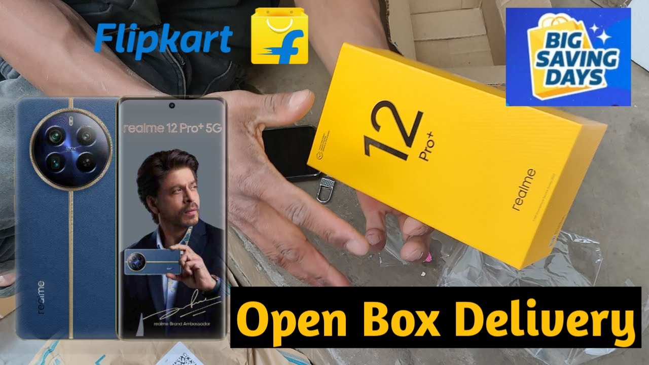 Realme 12 Pro Plus Open Box Delivery by Delivery guy. - YouTube