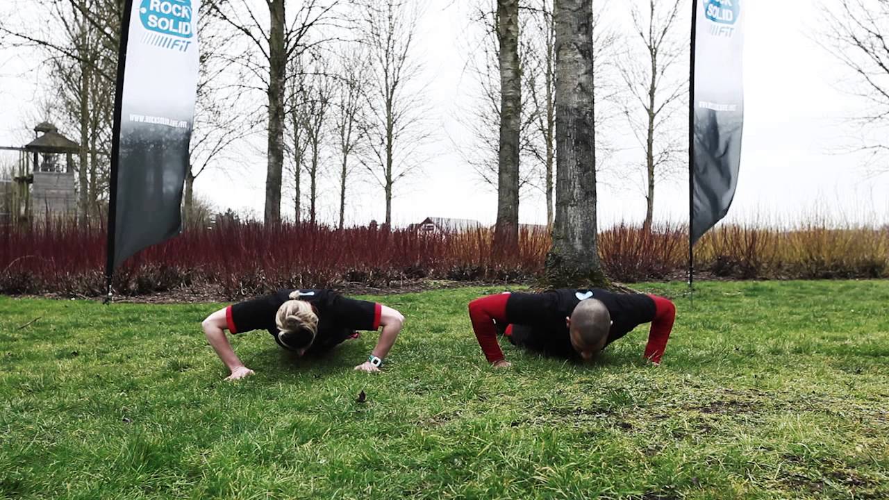 ROCKSOLID FIT | CRAB PUSH UPS | OFFICIAL - YouTube