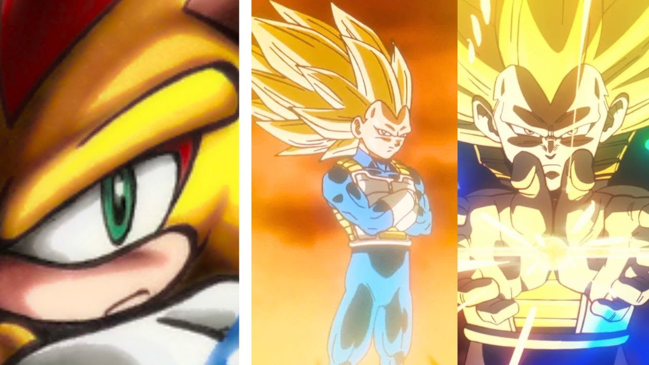 SSJ3 Shadow Emerges! Super Saiyan 3 + Shadow... - YouTube
