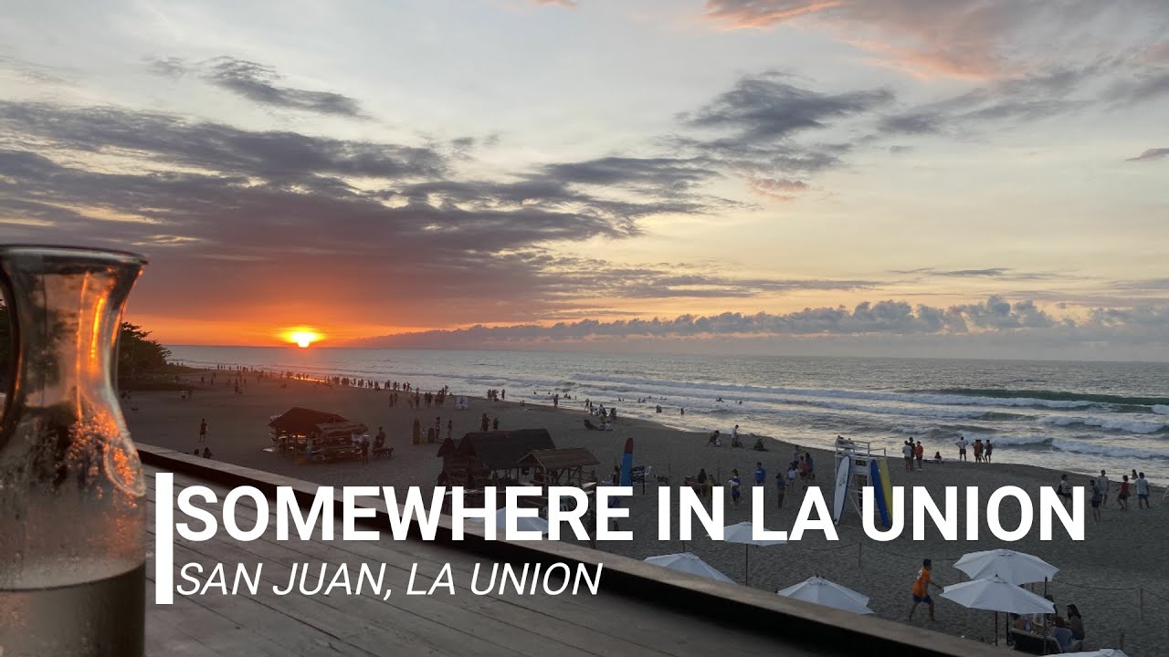 Somewhere in La Union (Sunset Time-lapse) - YouTube