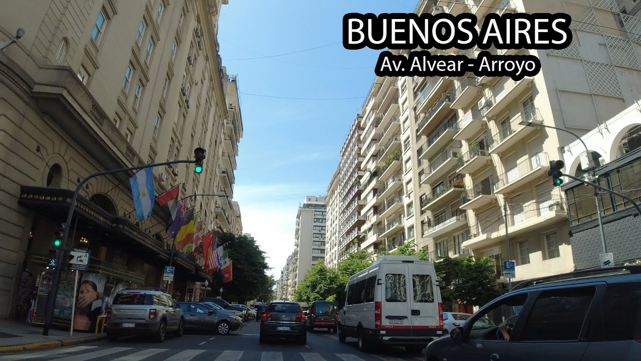 BUENOS AIRES - Av. Alvear - Arroyo - YouTube