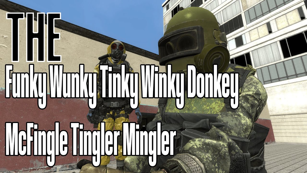 The Funky Wunky Tinky Winky Donkey McFingle Tingler Mingler has entered ...