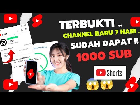 TERBUKTI‼️DAPAT 1000 SUBSCRIBER ALAMI DI YOUTUBE SHORTS - YouTube