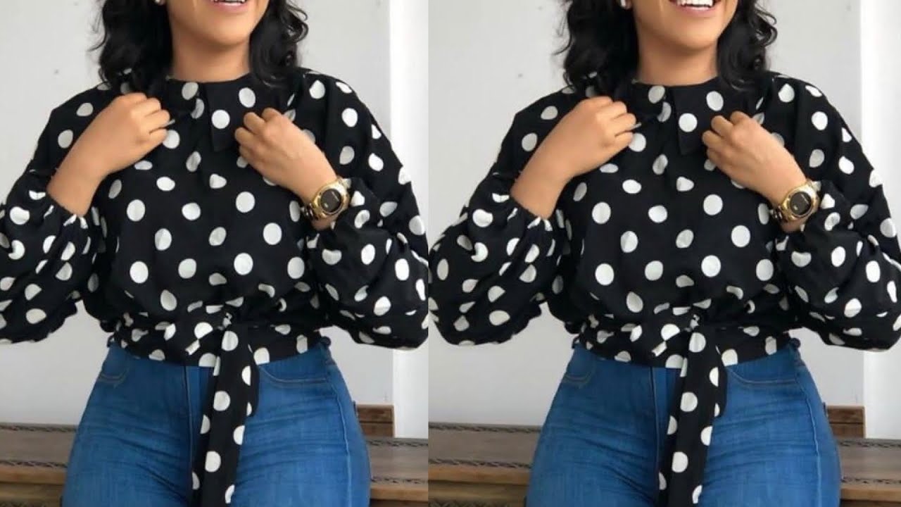 MAKING OF A CROSS BACK WRAP TOP FOR BEGINNERS // PATTERN AND SEWING ...