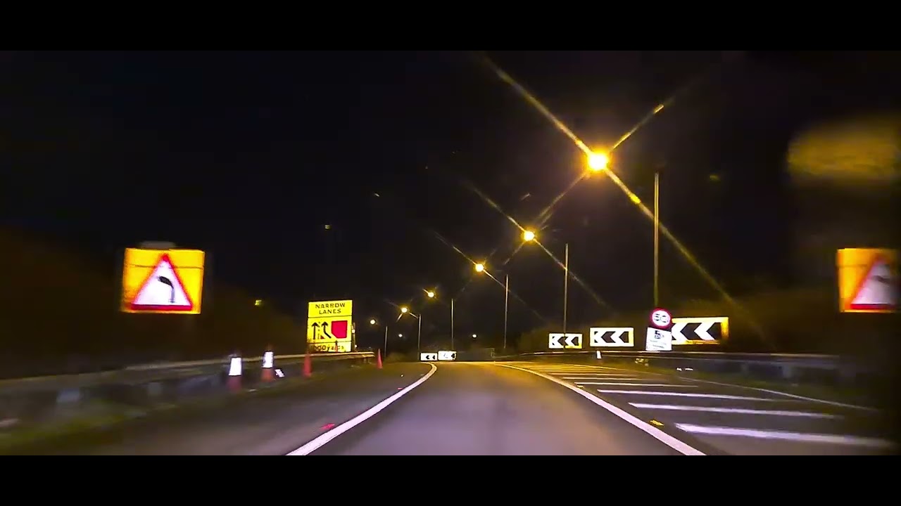 Driving on M4, M25 Motorway 🛣 Friday Evening - YouTube