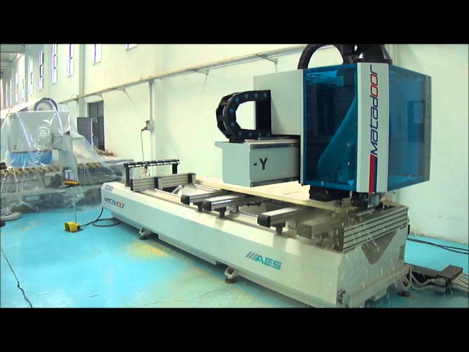 AES CNC is added a new serial door processing machine to it's product ...
