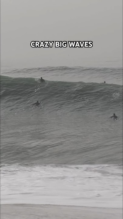 Crazy big waves in SoCal! #waves #surf #socal - YouTube