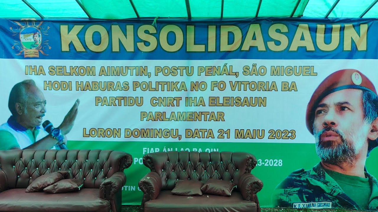 Konsolidasaun Partido CNRT Iha Aldeia Aimutin Sentru Suku Comoro - YouTube