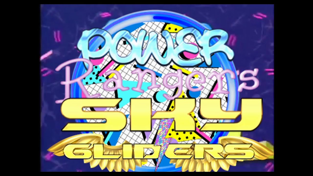 POWER RANGERS SKY GLIDERS:(1988-1989 early) series 2 - YouTube