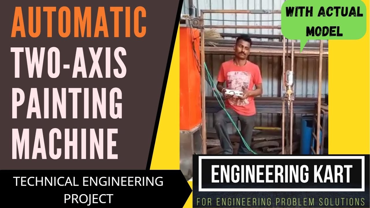 Automatic two axis painting machine| X-Y Painting machine - YouTube