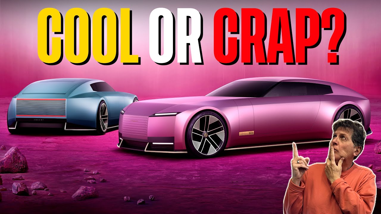 Is The New Jaguar Type 00 Concept Car Cool OR Crap? - YouTube