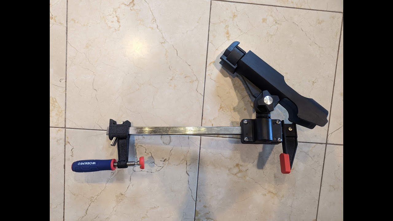 Putting together a Pier Rod holder in 5 minutes - YouTube