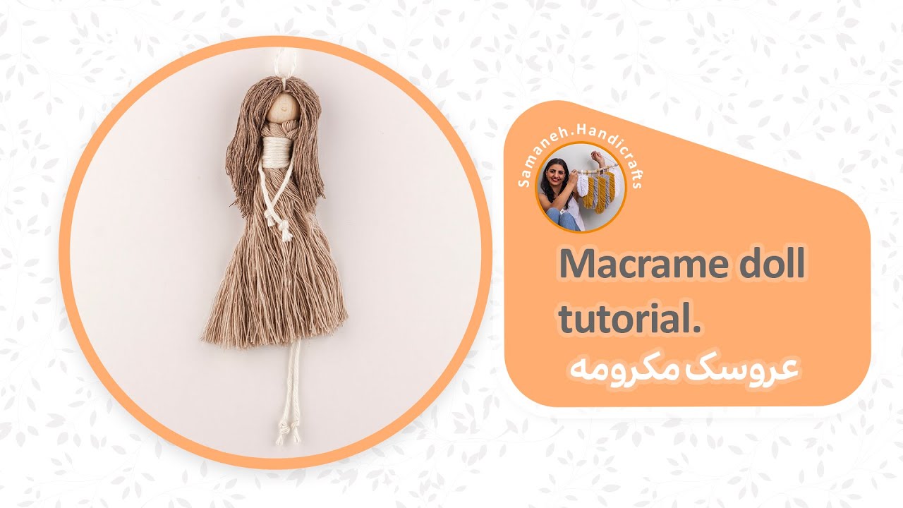 DIY Macrame doll tutorial - YouTube