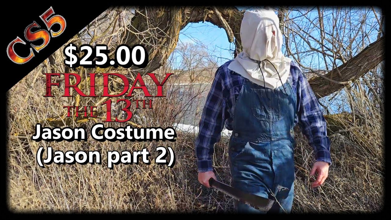 $25.00 Jason part 2 (UPDATED) Costume Tutorial | CS5's Cost Cut Costume Tutorials | Friday the ...