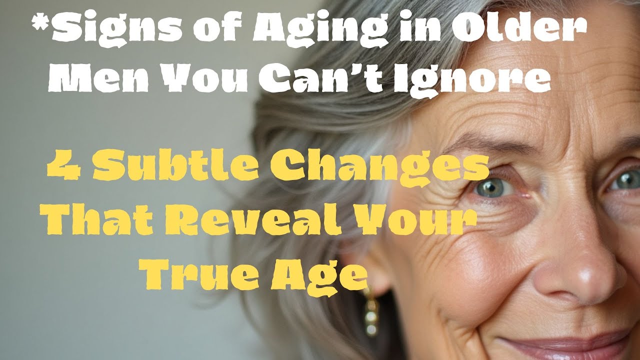 Signs of Aging in Older Men You Can’t Ignore – 4 Subtle Changes That ...