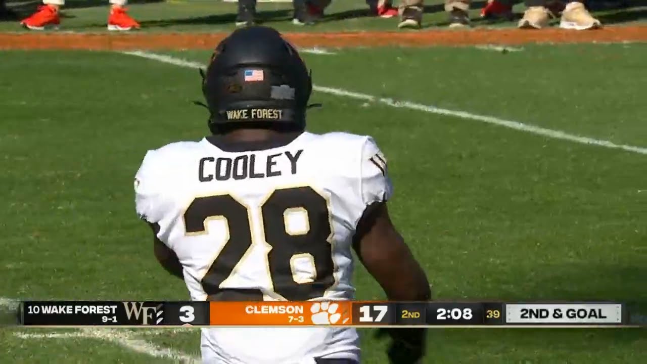 Quinton Cooley vs Clemson (2021) - YouTube
