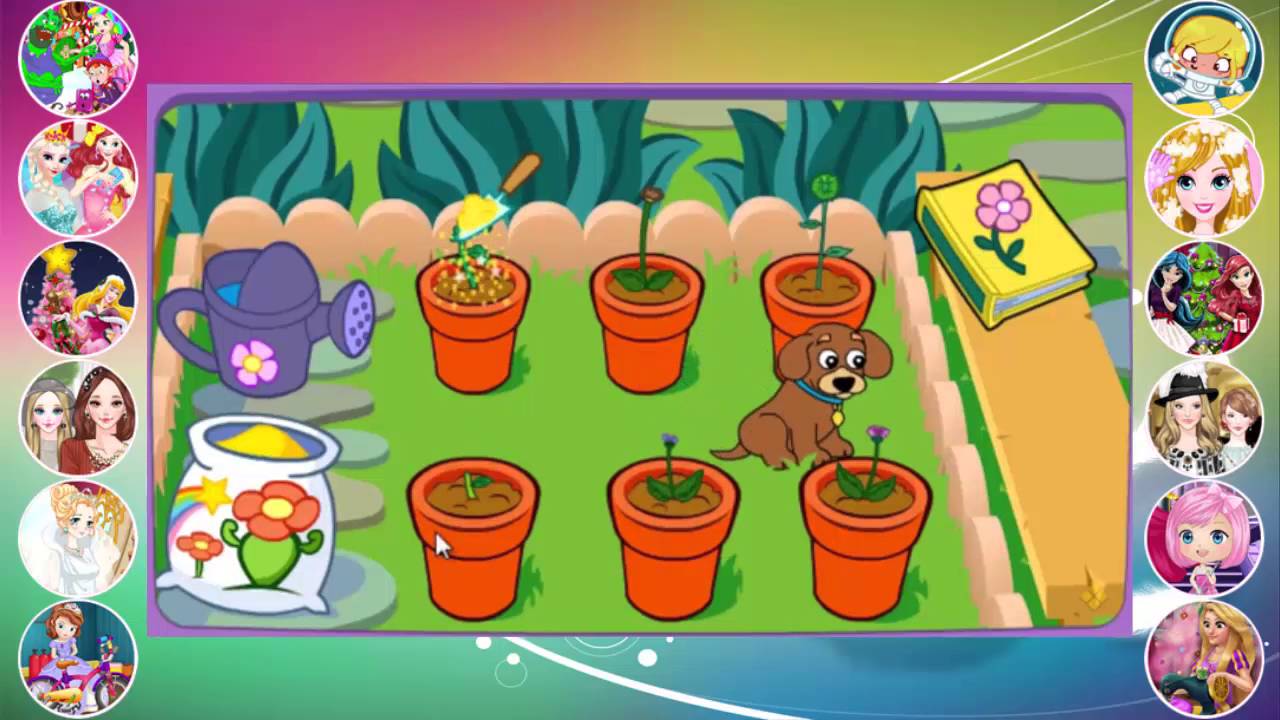 Dora's Magical Garden - Little Babies - Video Games for Kids - YouTube
