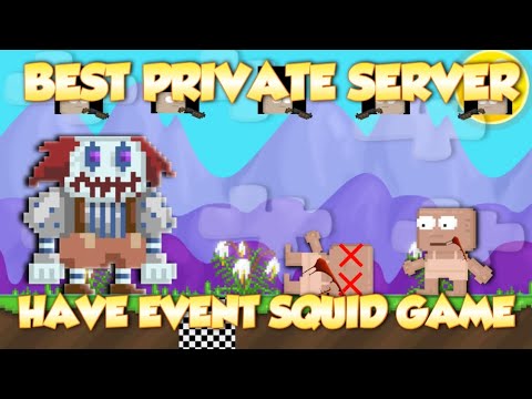 🤠ADA EVENT SQUID GAME|@FREE ROLE UNLI BLOCK|GROWTOPIA PRIVATE SERVER ...