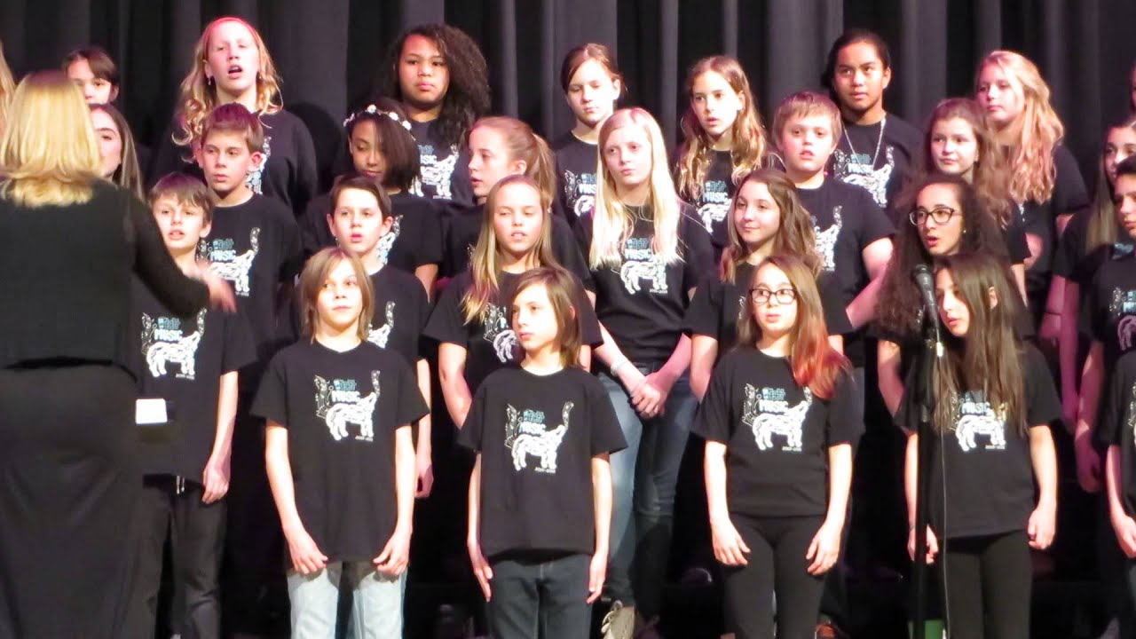 Sing To Me - Platt Middle School 6th Grade Choir - YouTube