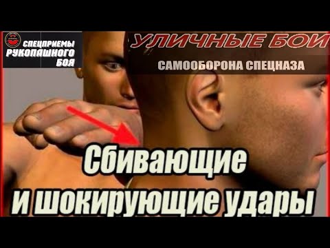 Спецприемы рукопашного боя. Нокаутирующие и шокирующие удары.  Вадим Старов уличный бой Спецназа