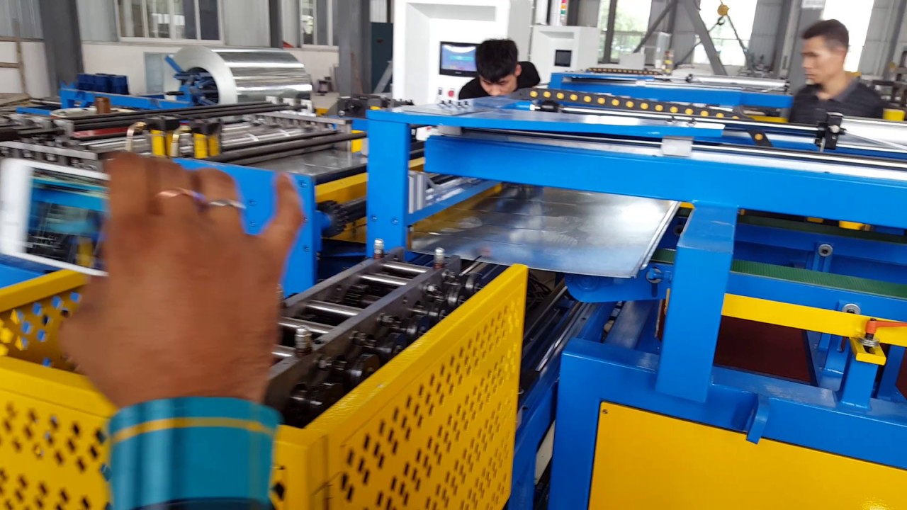 Hvac Auto Duct Line V | Automatic Duct Production Line V from KRRASS ...