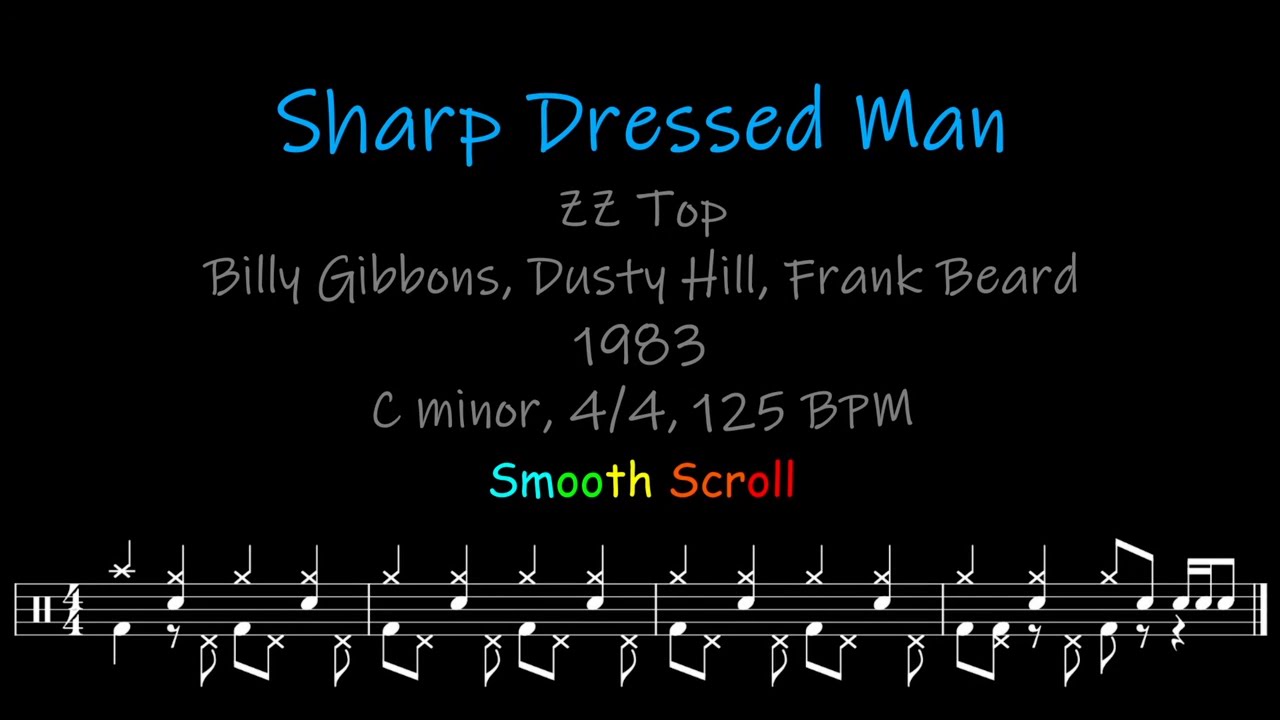 Sharp Dressed Man, Chords, Lyrics and Timing - YouTube