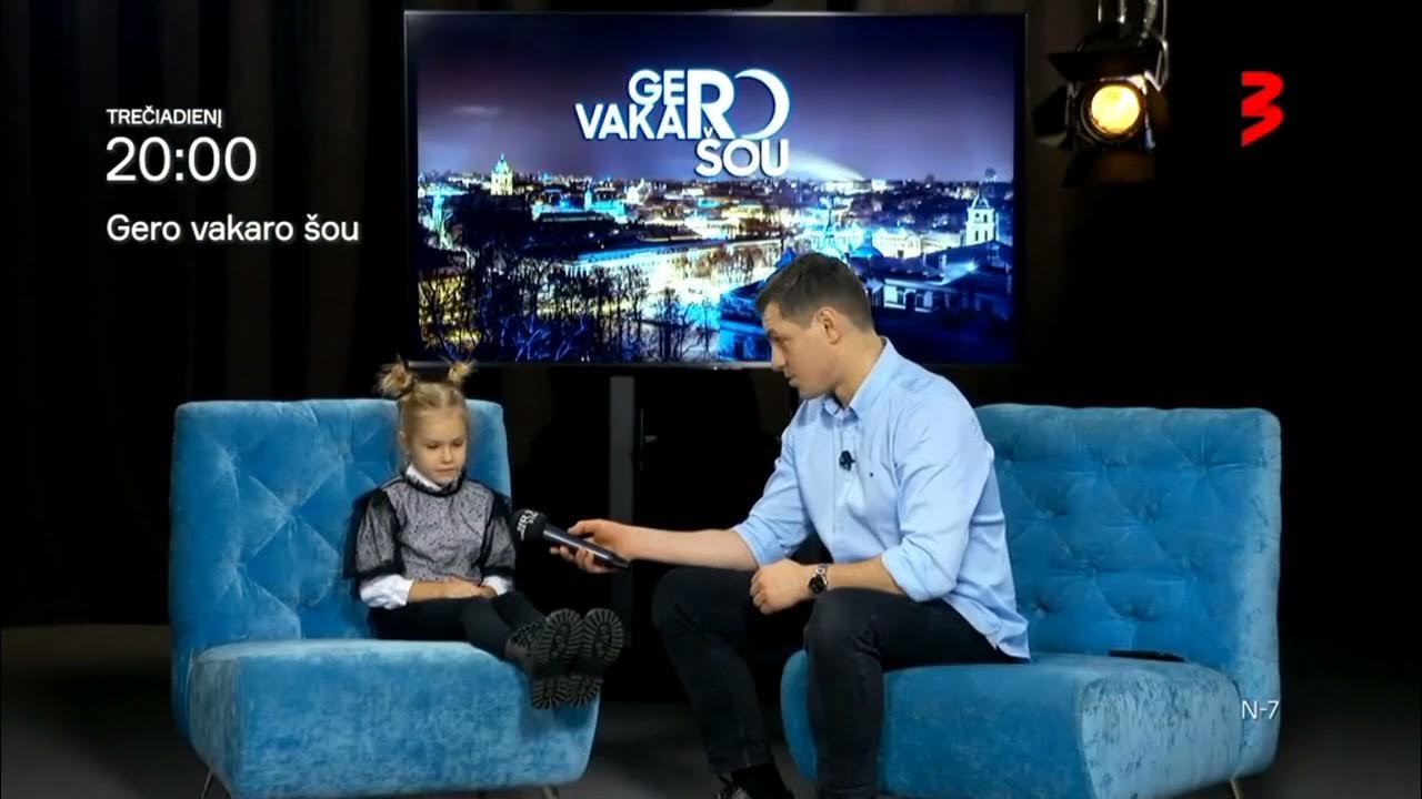 GERO VAKARO ŠOU - kovo 22 d. anonsas 5 - YouTube
