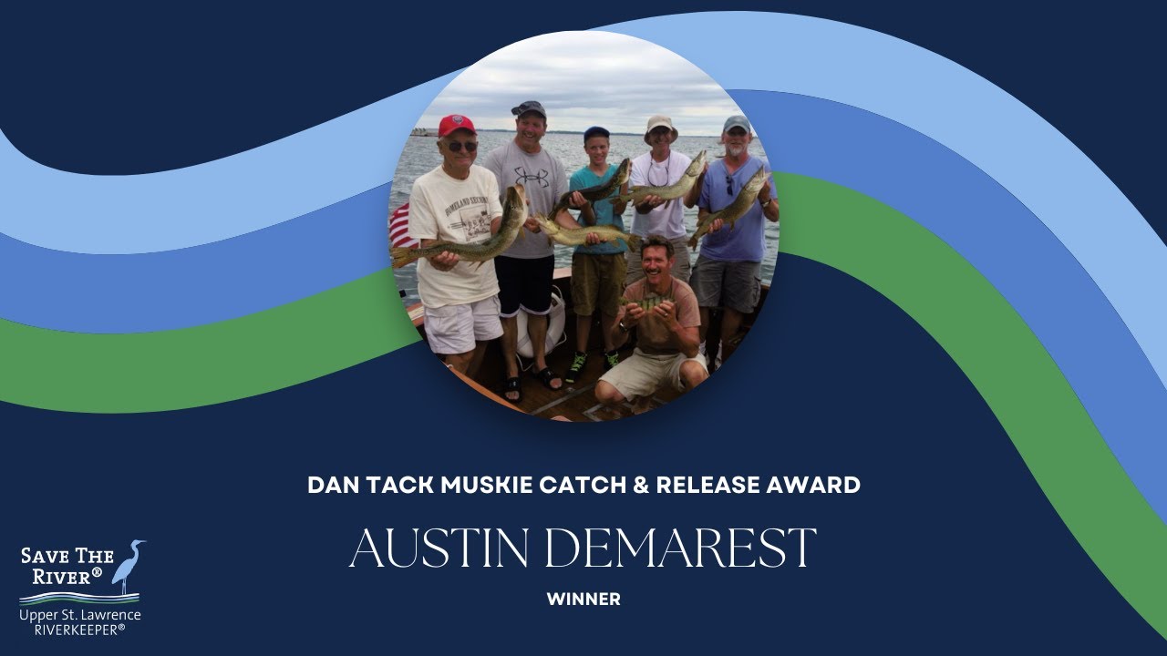 Dan Tack Muskie Catch & Release award - YouTube