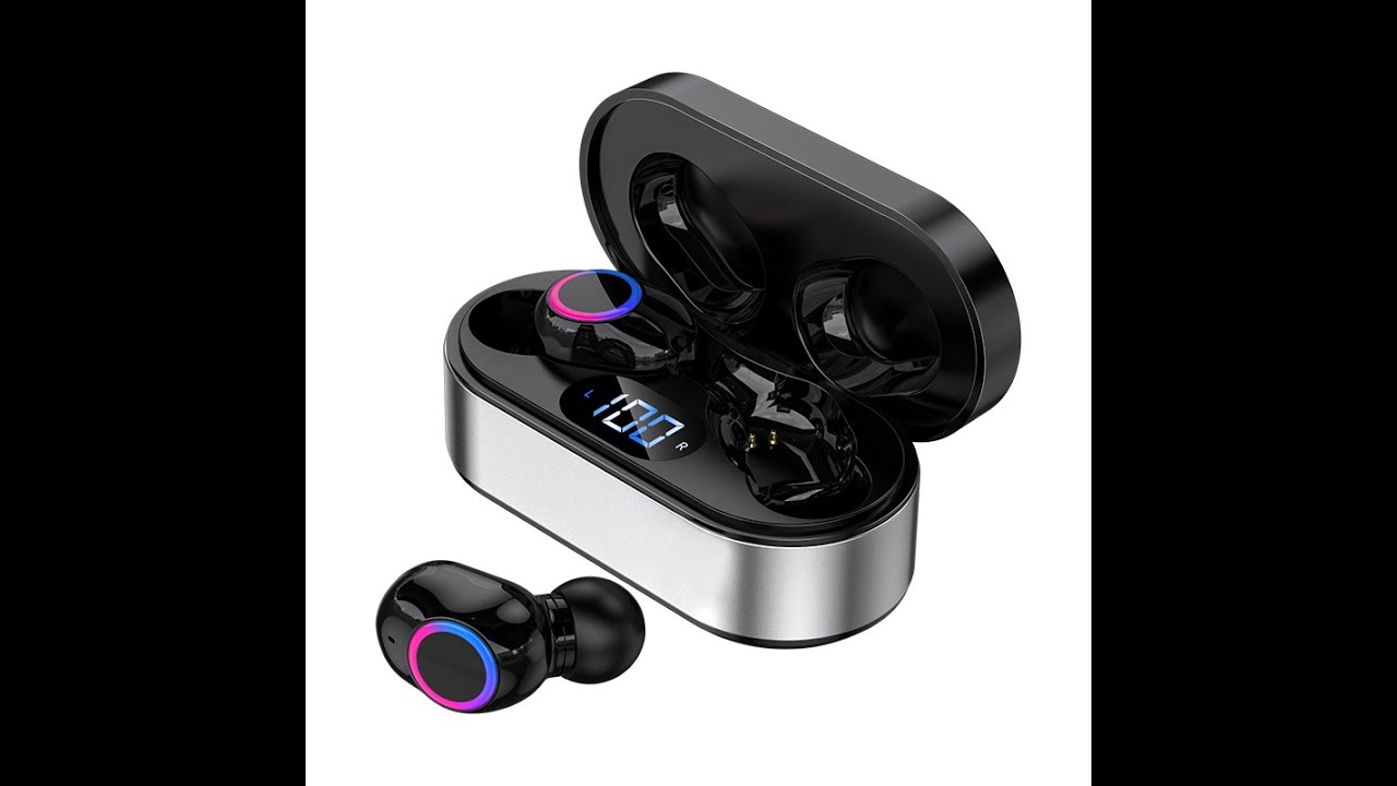Headset Active Noise Cancellation Sport Music MINI Earbuds Wireless TWS ...