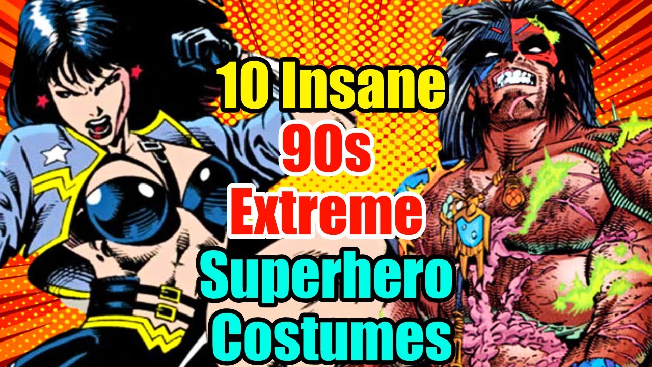 10 Insane 90s Extreme Superhero Costumes And Stories Behind them ...
