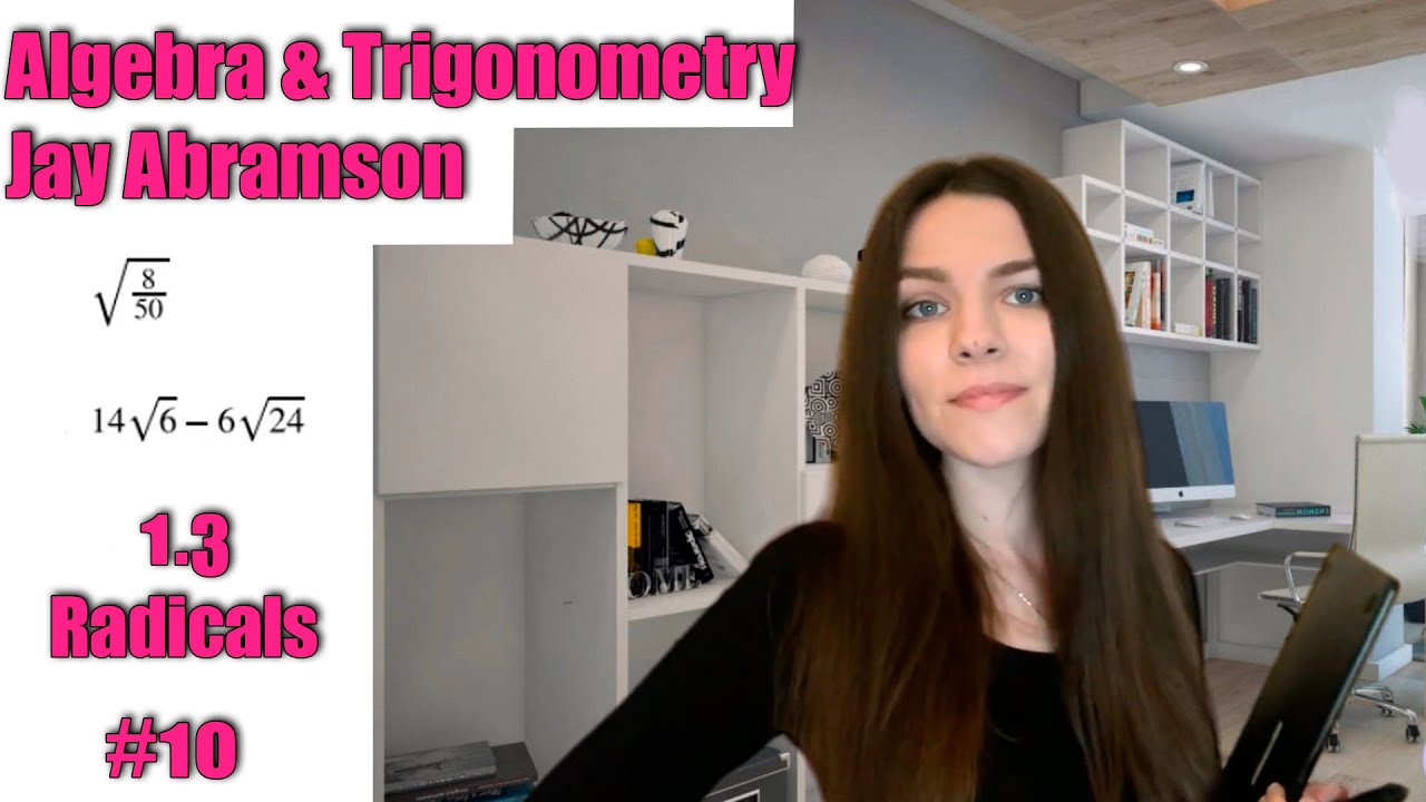 Solving Radicals – Section 1.3 from OpenStax | Algebra and Trigonometry ...