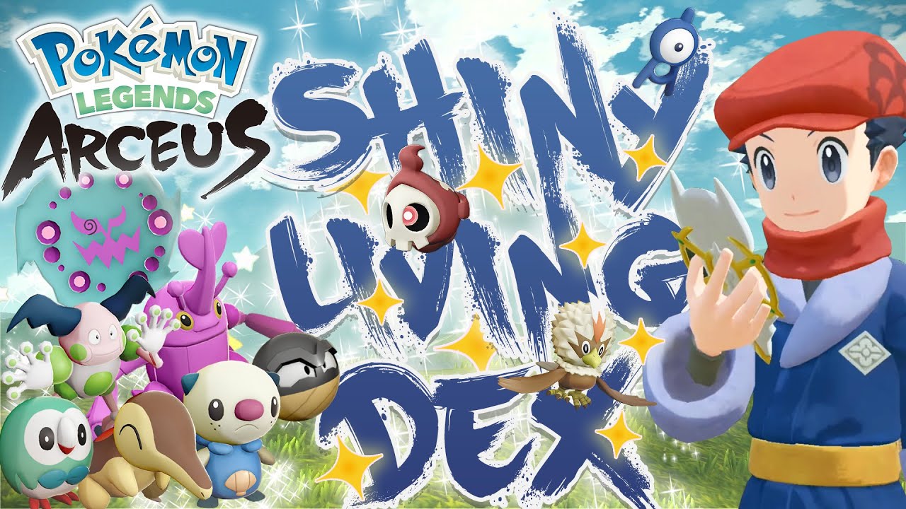 SHINY STEELIX & SHINY ALPHA PURUGLY! Pokemon Legends Arceus Shiny ...