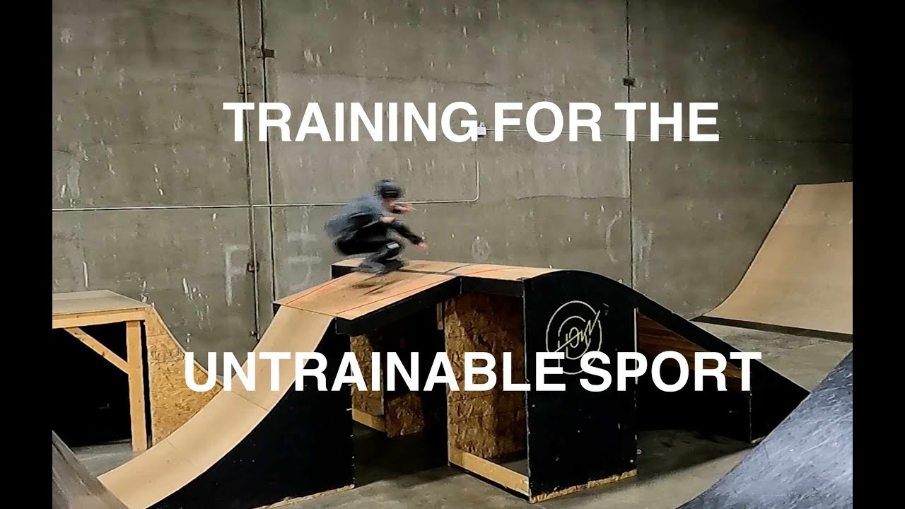 Training for the untrainable sport - Ice Cross Vlog 2 - YouTube