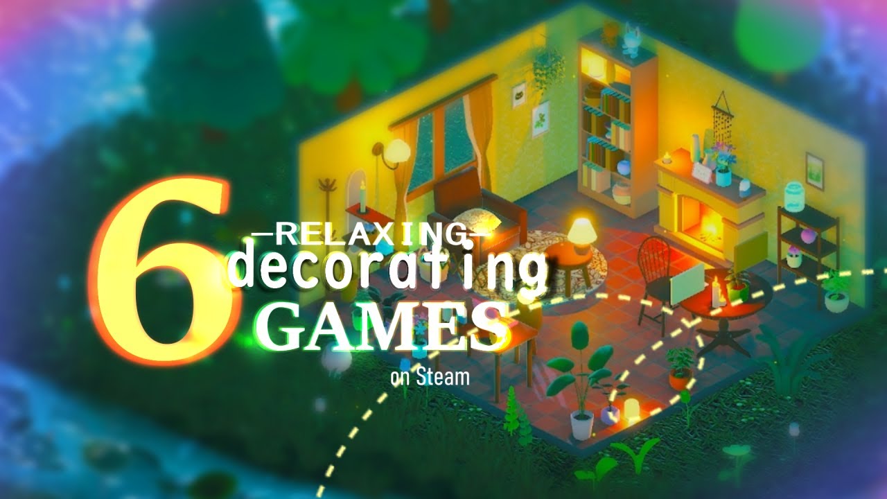 6 relaxing game demos about decorating! - YouTube