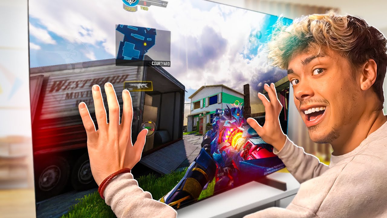 Playing COD Mobile on a TV! (LG OLED evo C3 42”) - YouTube