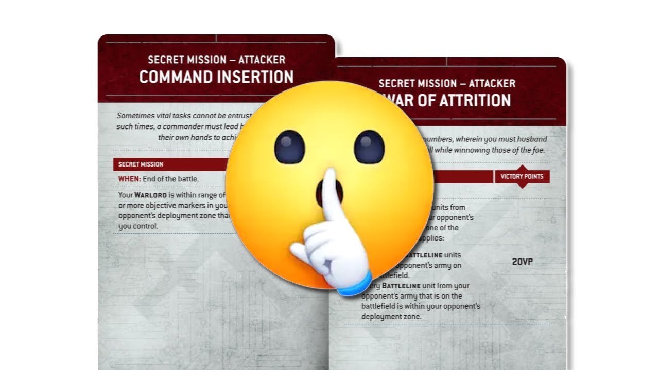 NECRONS 40K SECRET MISSIONS ARE MORE IMPORTANT THAN YOU THINK! - YouTube