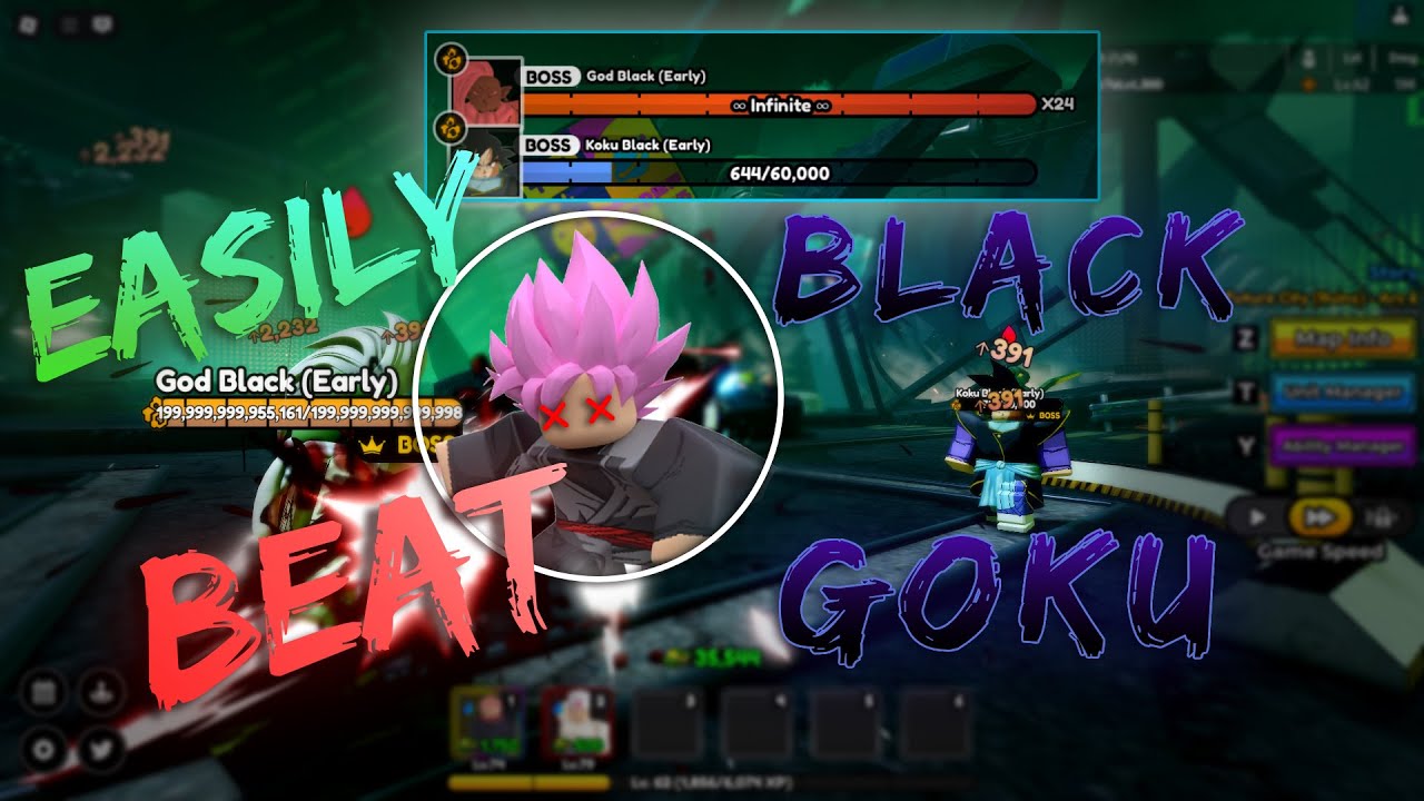 Easily Beat Koku Black (Early) & Infinite Health Boss [Future City ...