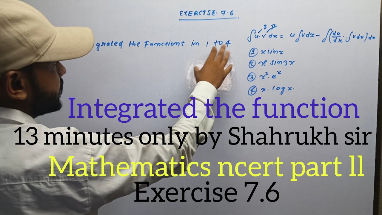 Class 12th mathematics integrated the function 13 minutes only by ...