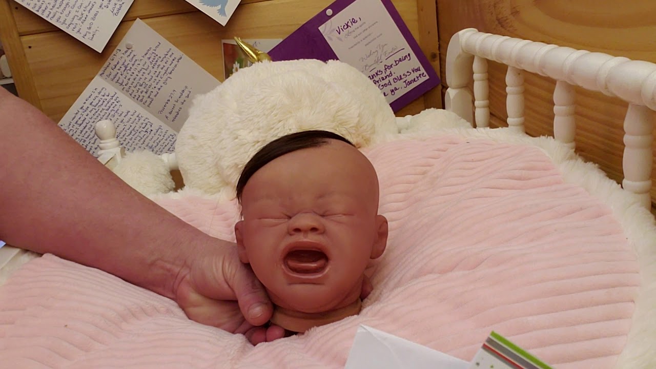 QUINTON UPDATE-ROOTING WITH HUMAN HAIR- REALISTIC/LIFELIKE REBORN DOLL ...