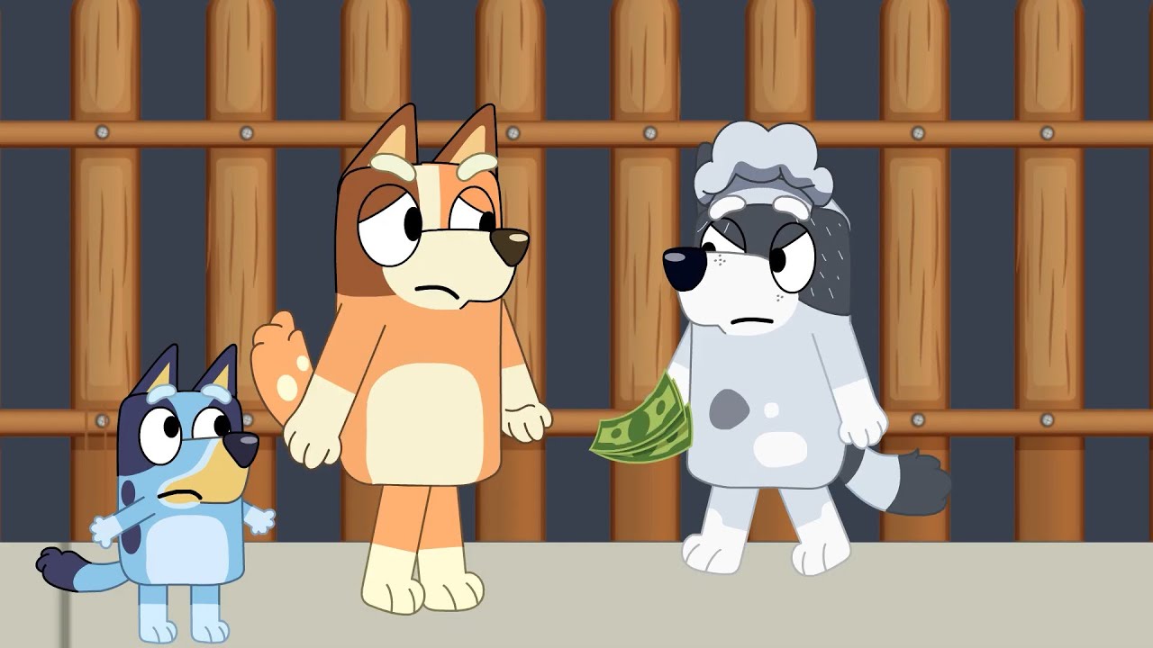 Bingo Save me Bluey Animation Funny Bluey Story || Bluey Animation ...