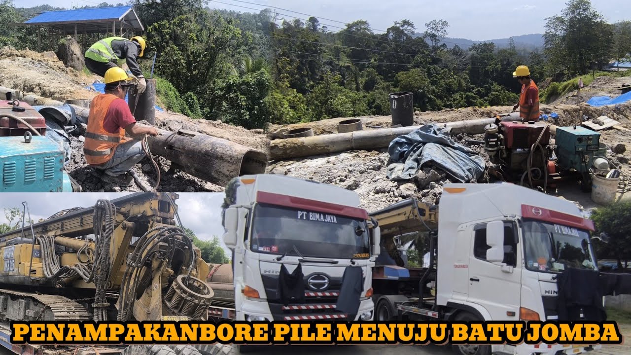 BORE PILE DALAM PERJALANAN / MATA BOR RAKITAN KEMBALI BERULAH DI BATU ...