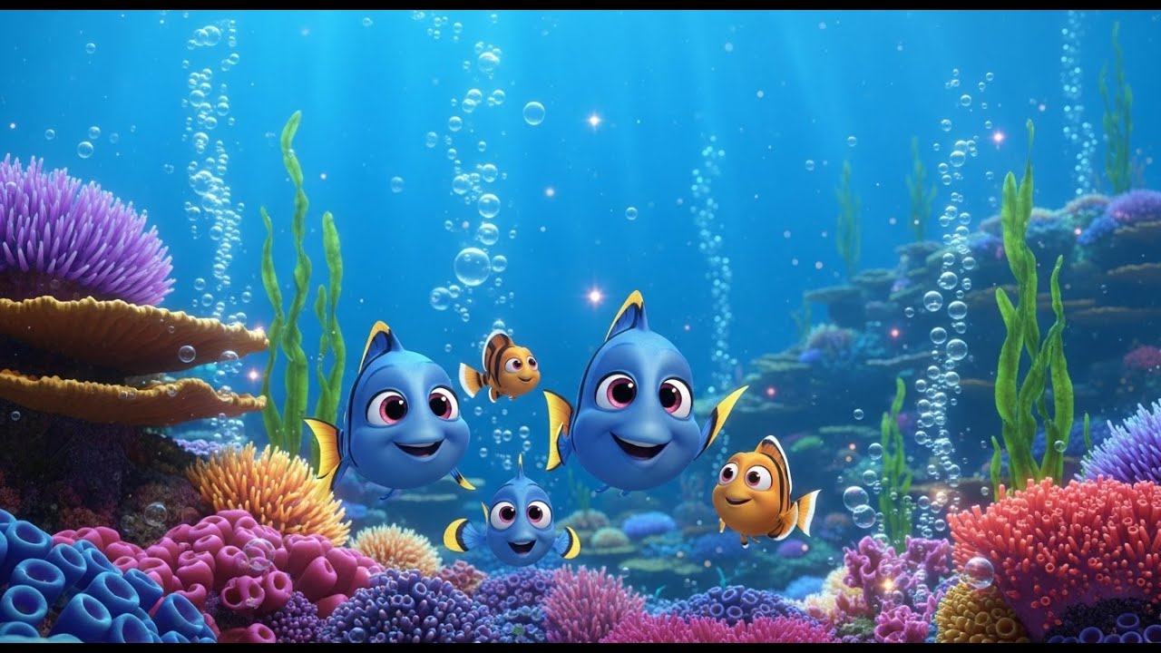 Counting Little Fish Swimming Deep 🐟🌊 | Learn Numbers for Kids | Fun ...