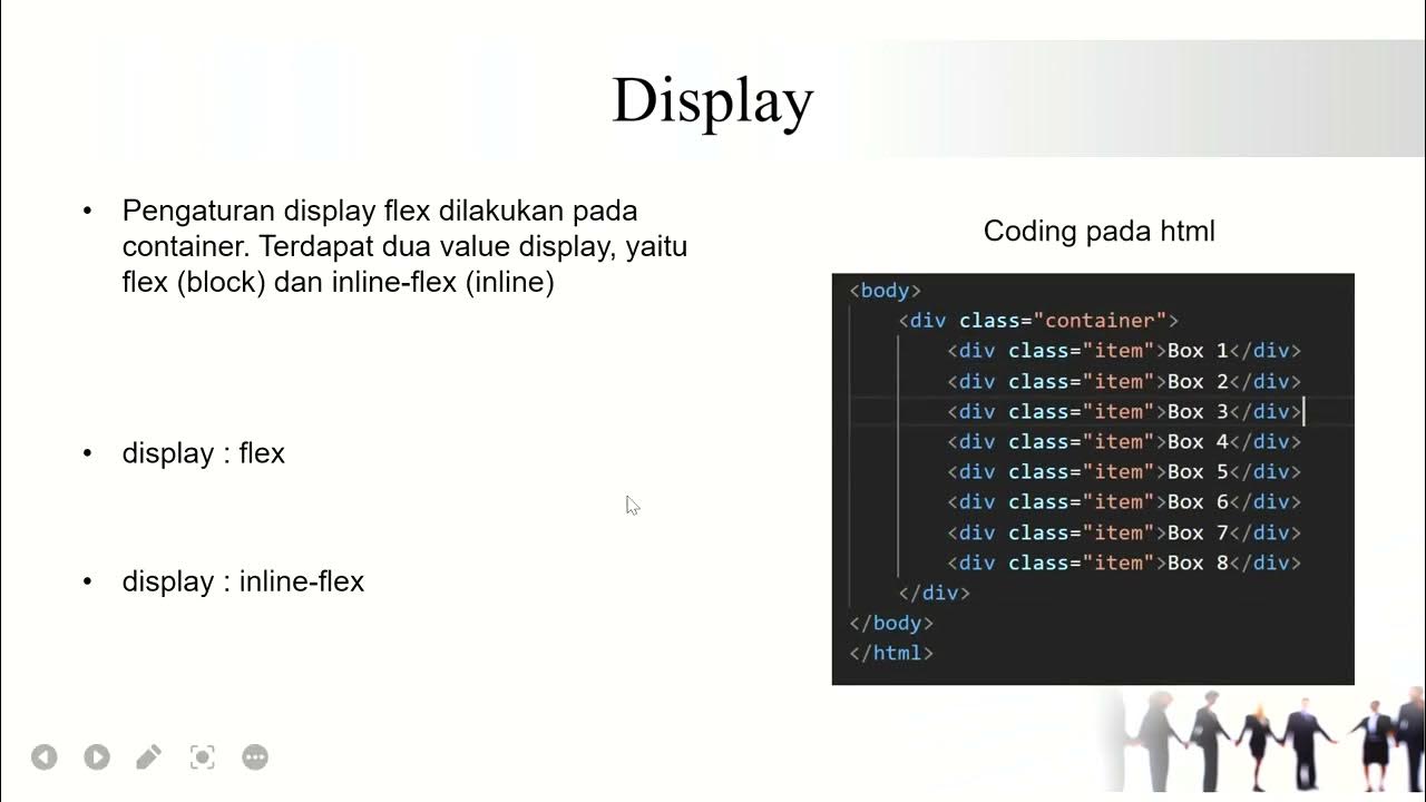 Pembahasan dan penjelasan tentang css FlexBox - YouTube