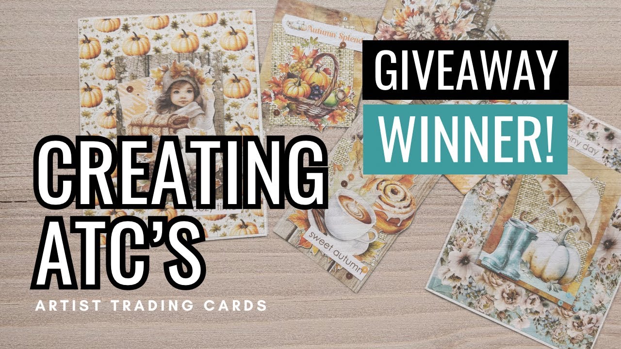 Artist Trading Card Giveaway Winner! - YouTube
